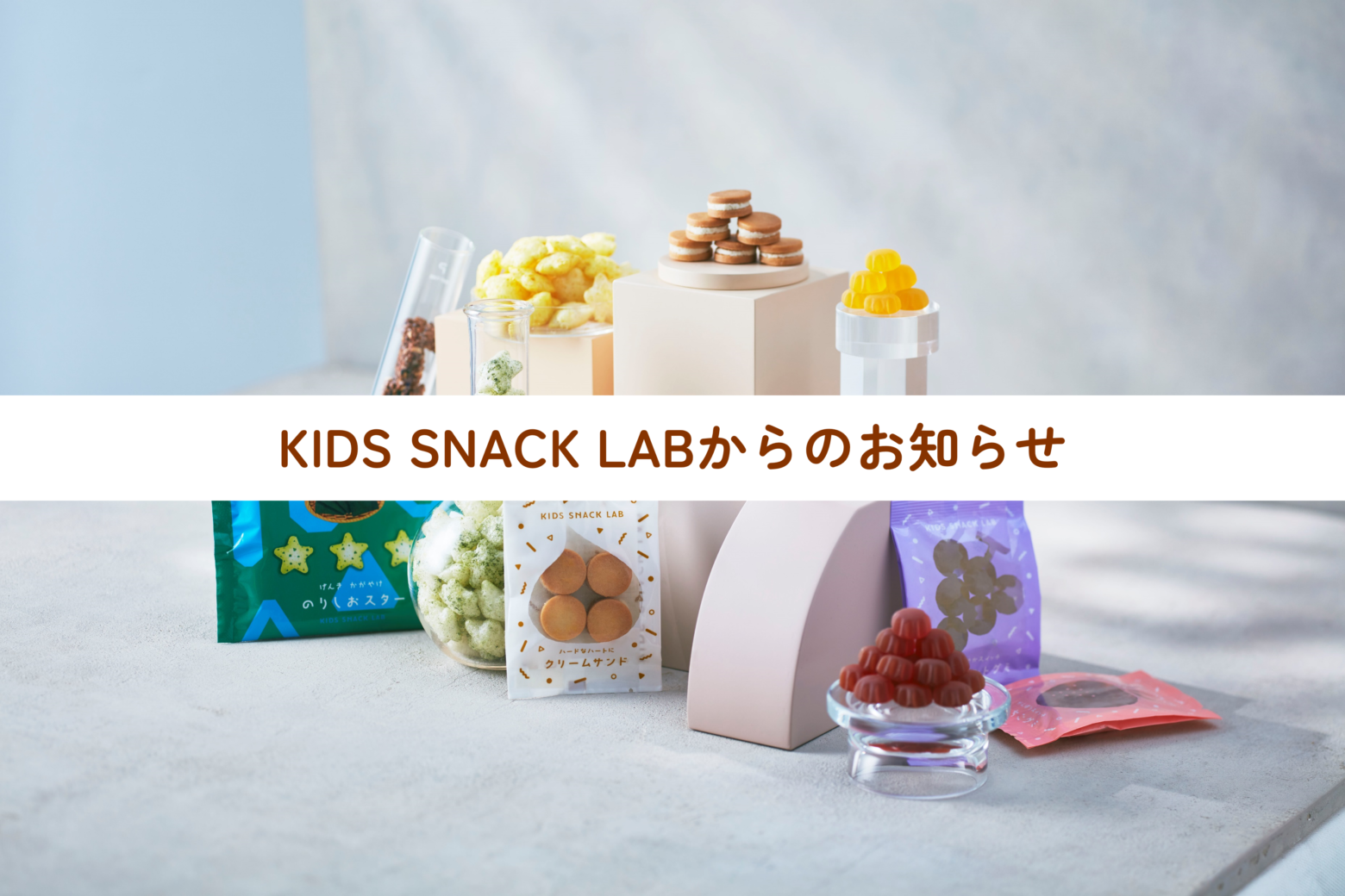 システムメンテナンスのお知らせ | KIDS SNACK LAB（キッズスナックラボ）